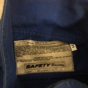safety racing | Other | Safety Racing Coveralls Navy Blue Race Car 204 ...